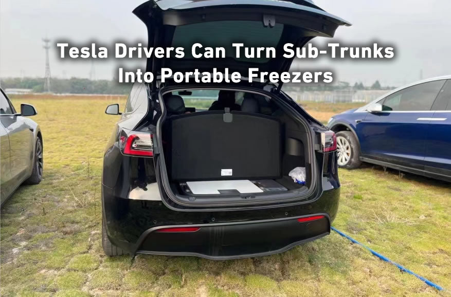 Tesla Drivers Can Turn Sub-Trunks Into Portable Freezers with ...