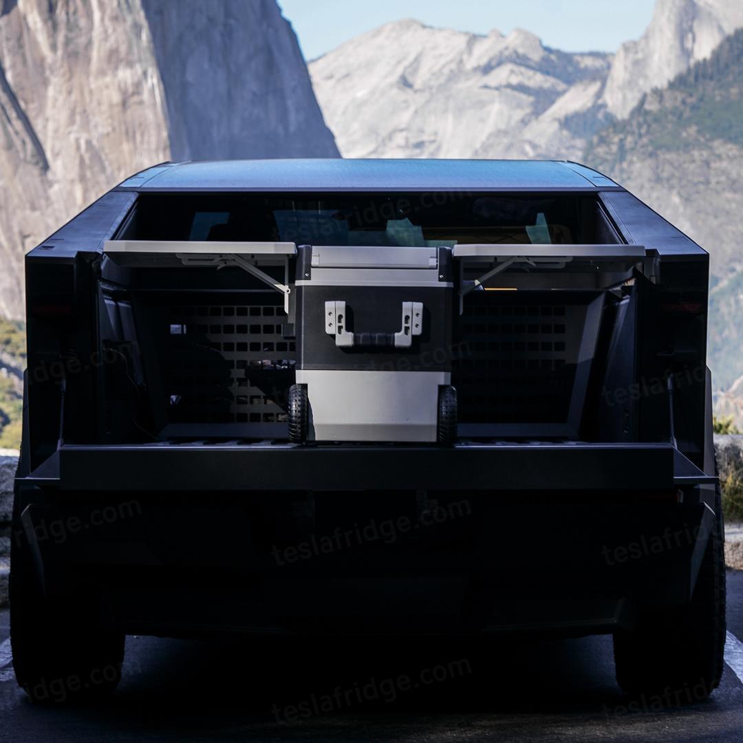 TESLAFRIDGE 48QT Portable Freezer for Your Tesla CyberTruck ...