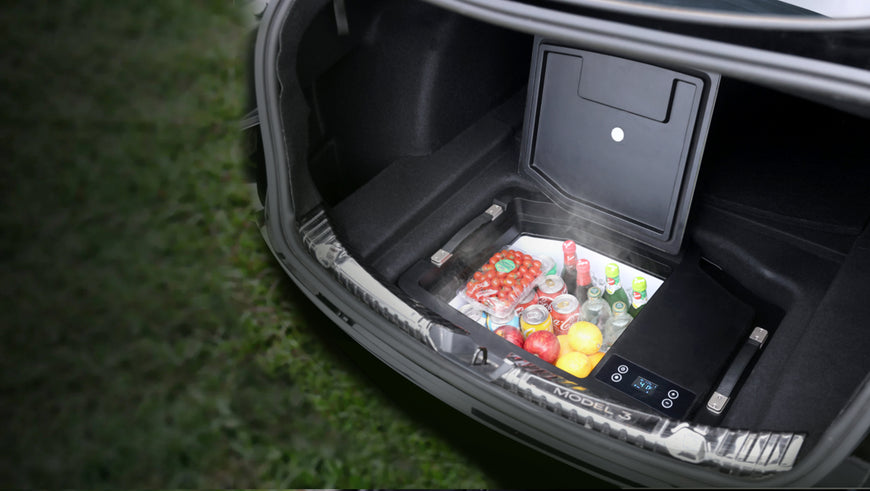 The Tesla Fridge - Portable Freezer for Tesla 3/Y/X Trunk Refrigerator ...