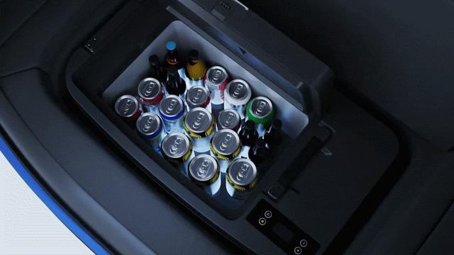 35L Built-In Car Refrigerator for Tesla Model Y- Ultra-Quiet Fast ...