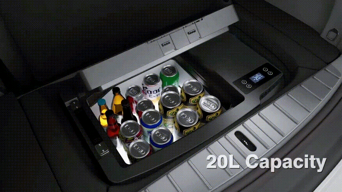 The Tesla Fridge - 20L Refrigerator/Cooler for Model 3 Sub Trunk ...