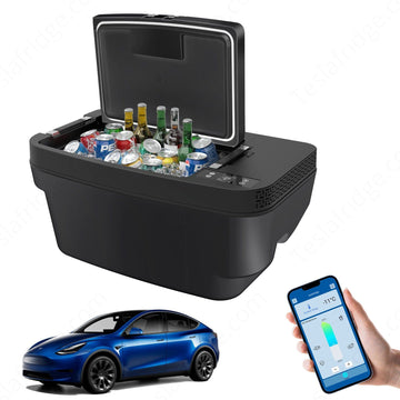 35L Built-In Car Refrigerator for Tesla Model Y- Ultra-Quiet Fast ...
